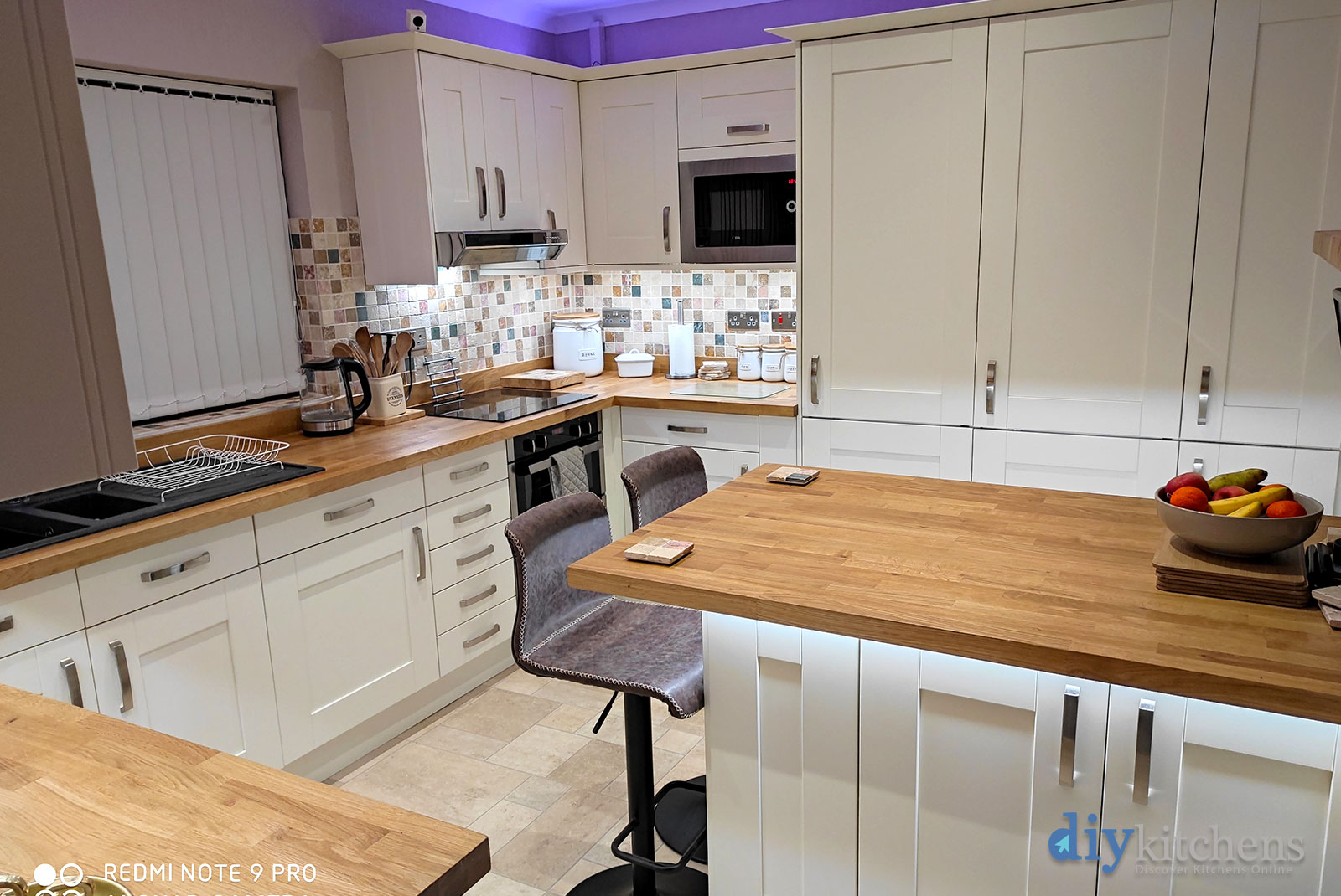 Shaker Blue Real Kitchens