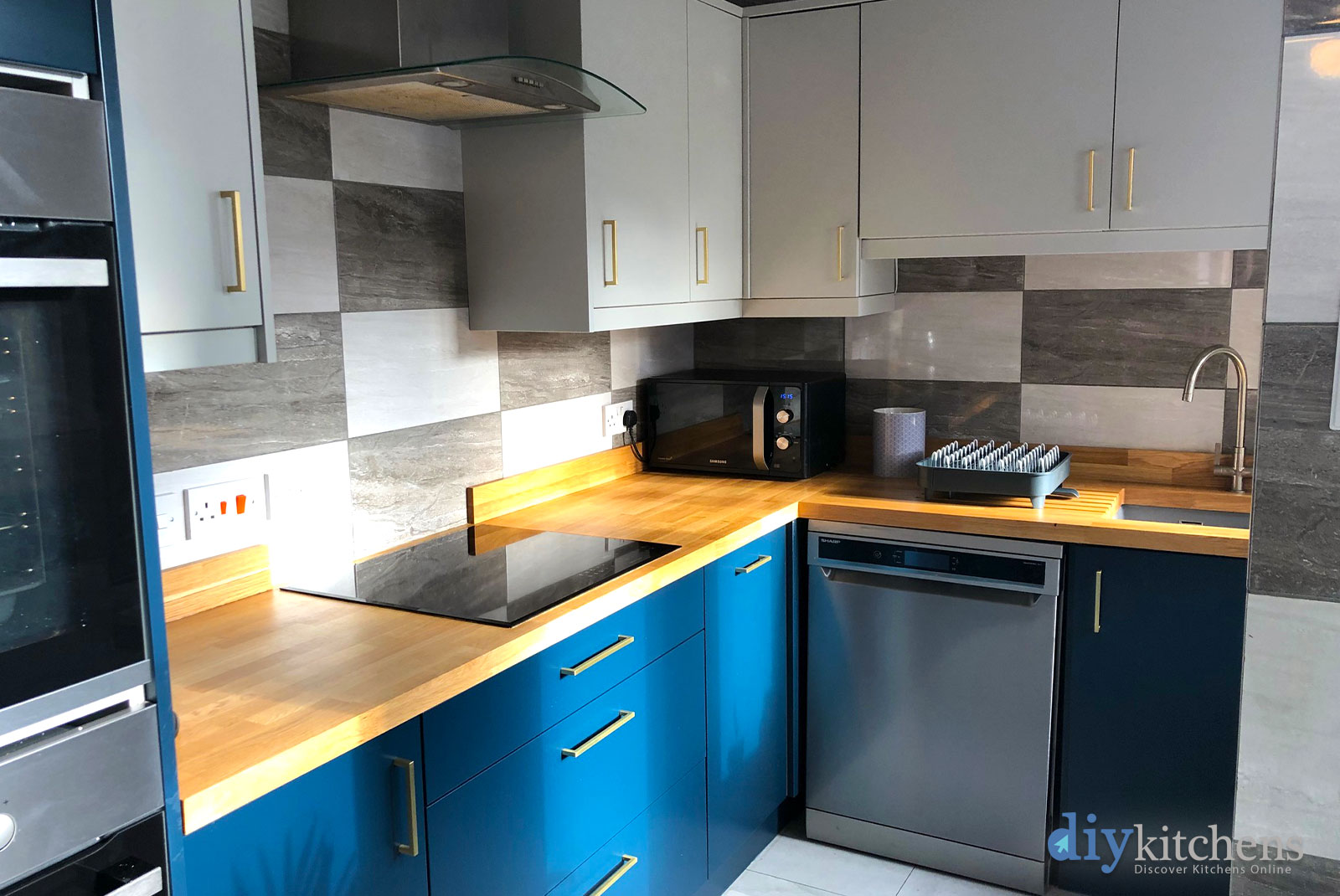 Modern Grey Real Kitchens