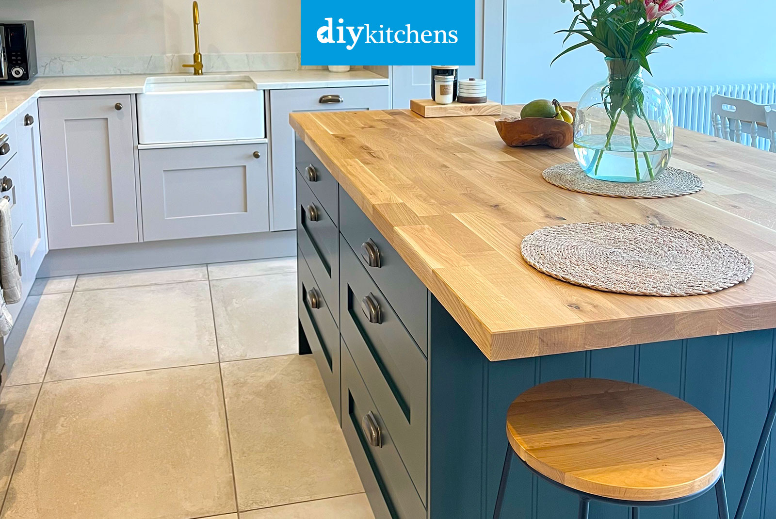 Shaker Alabaster Real Kitchens