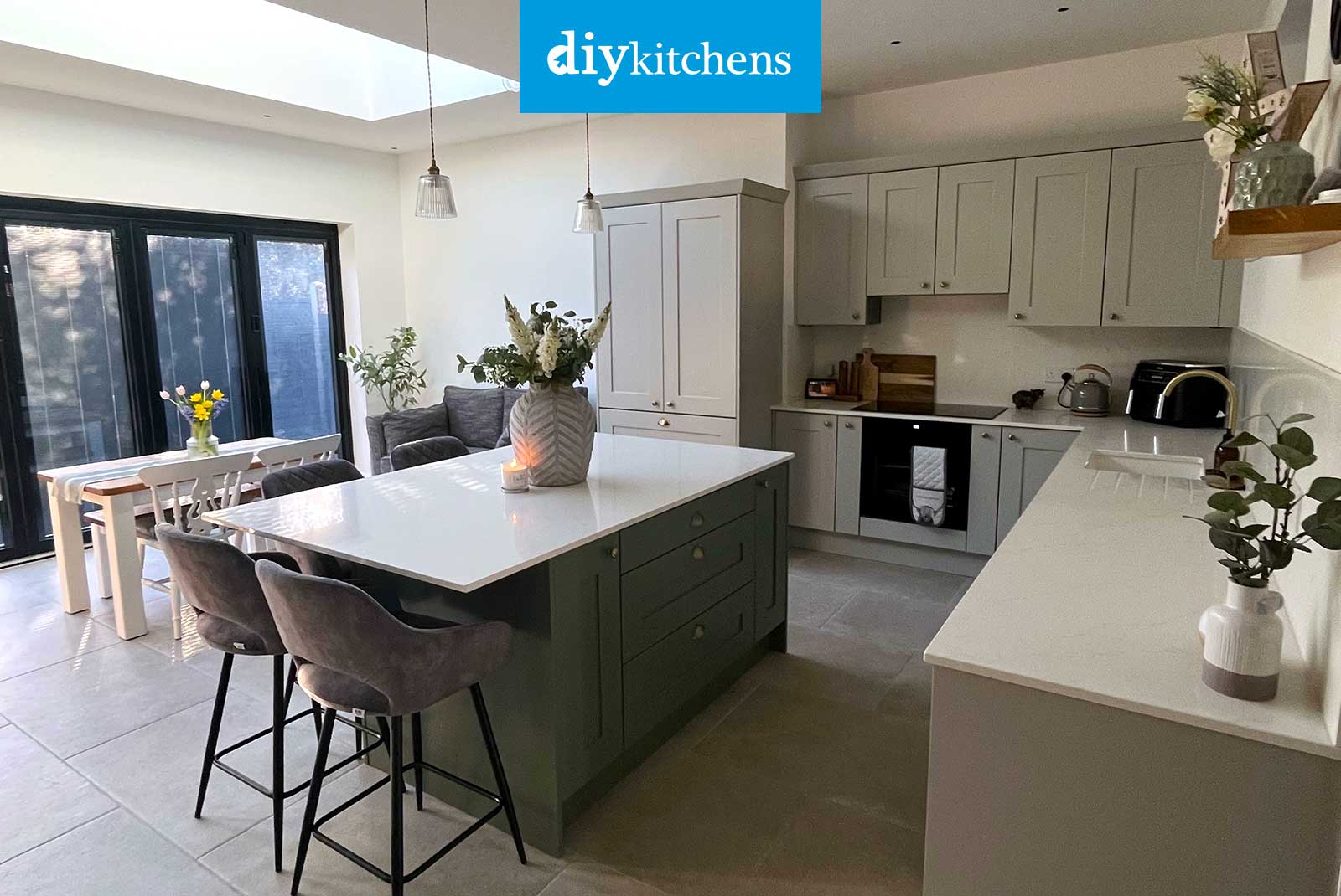 Shaker Sage Real Kitchens