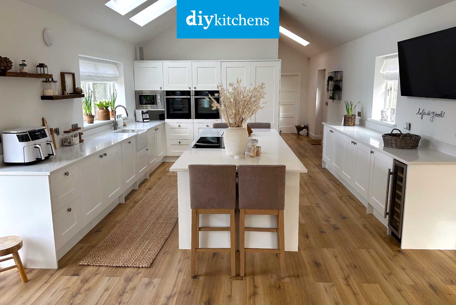 Shaker Alabaster Real Kitchens