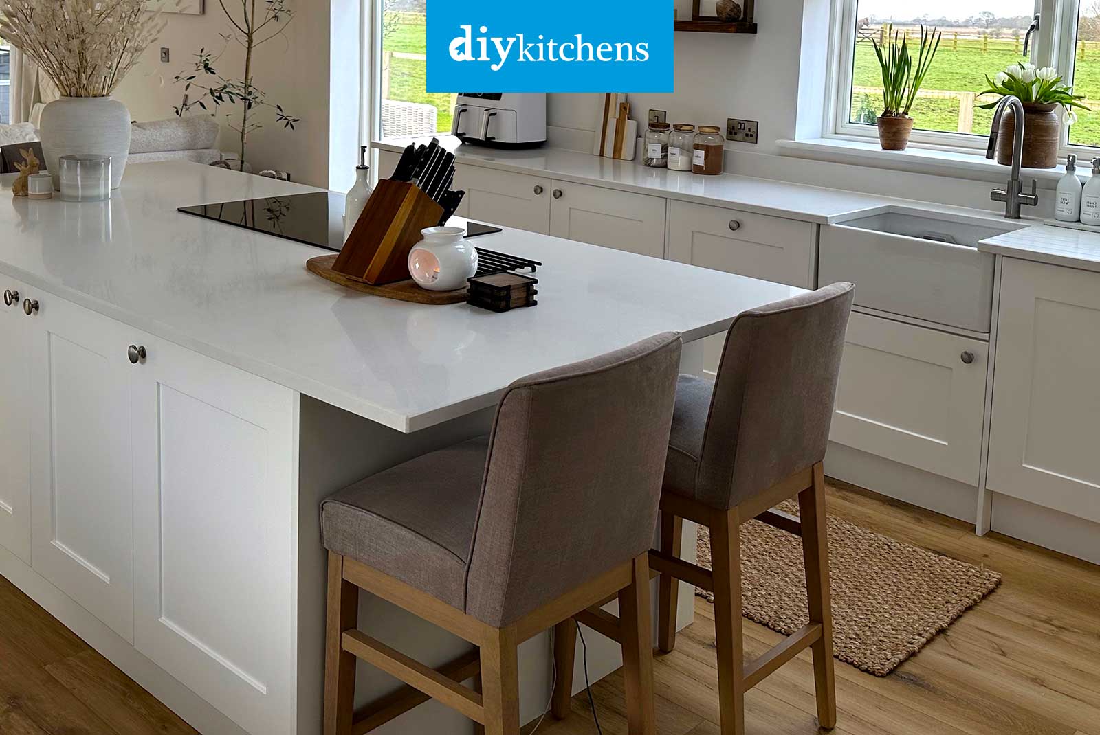 Shaker Alabaster Real Kitchens