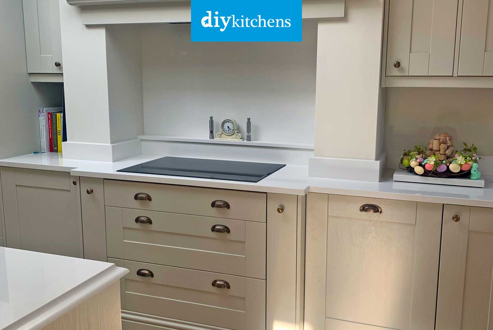 Shaker Blue Real Kitchens