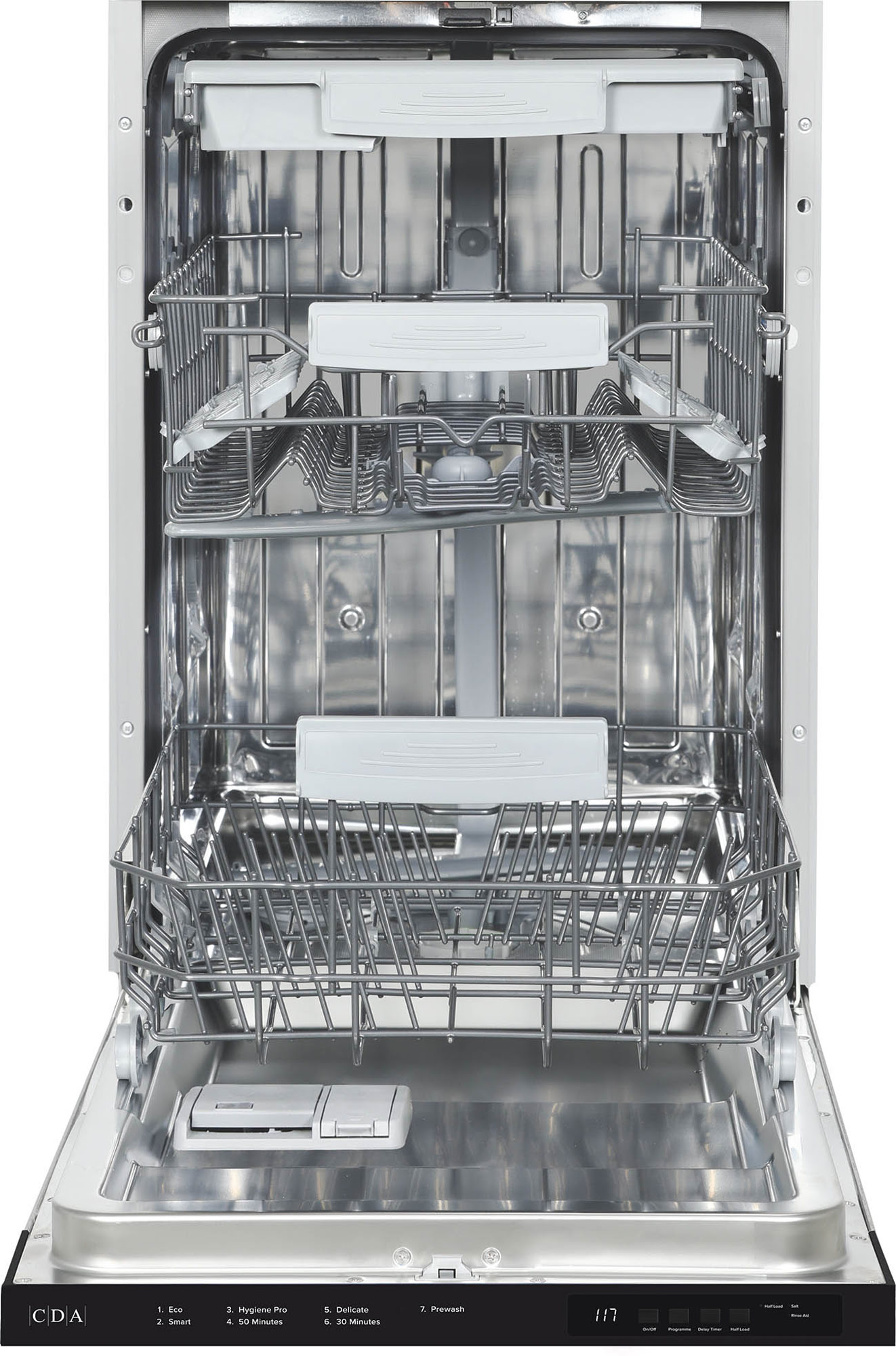 45cm integrated slimline dishwasher - DIY Kitchens