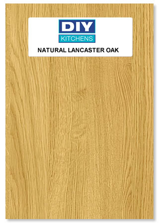 Natural Lancaster Oak Carcase Sample - DIY Kitchens