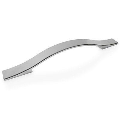Bow & Bridge Handle, Chrome, 232mm Long, 160mm Hole Centre - DIY Kitchens