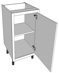 Harewood Alabaster - 300mm Wide Single Highline Base Units - DIY Kitchens