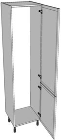 Harewood Bespoke Painted - 600mm Integrated Fridge/Freezer Housing ...