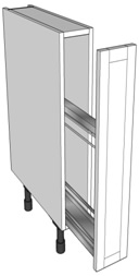 Helmsley Oak - Pull-Out Tray Space - DIY Kitchens