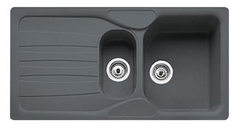 Franke - A Reversible One And A Half Bowl, Single Drainer Inset Sink ...